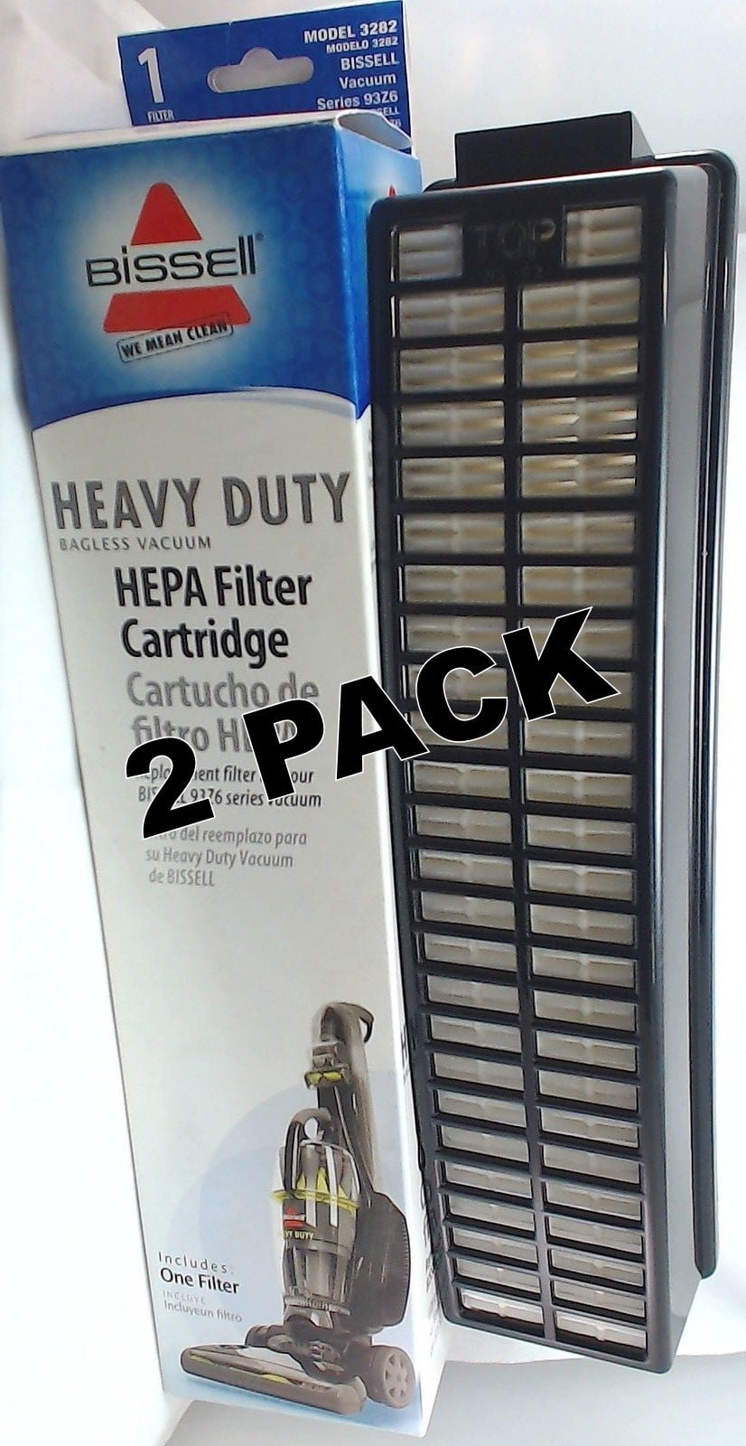 2 Pk, Bissell HEPA Filter for Healthy Home Vacuum, 3282 - Walmart.com