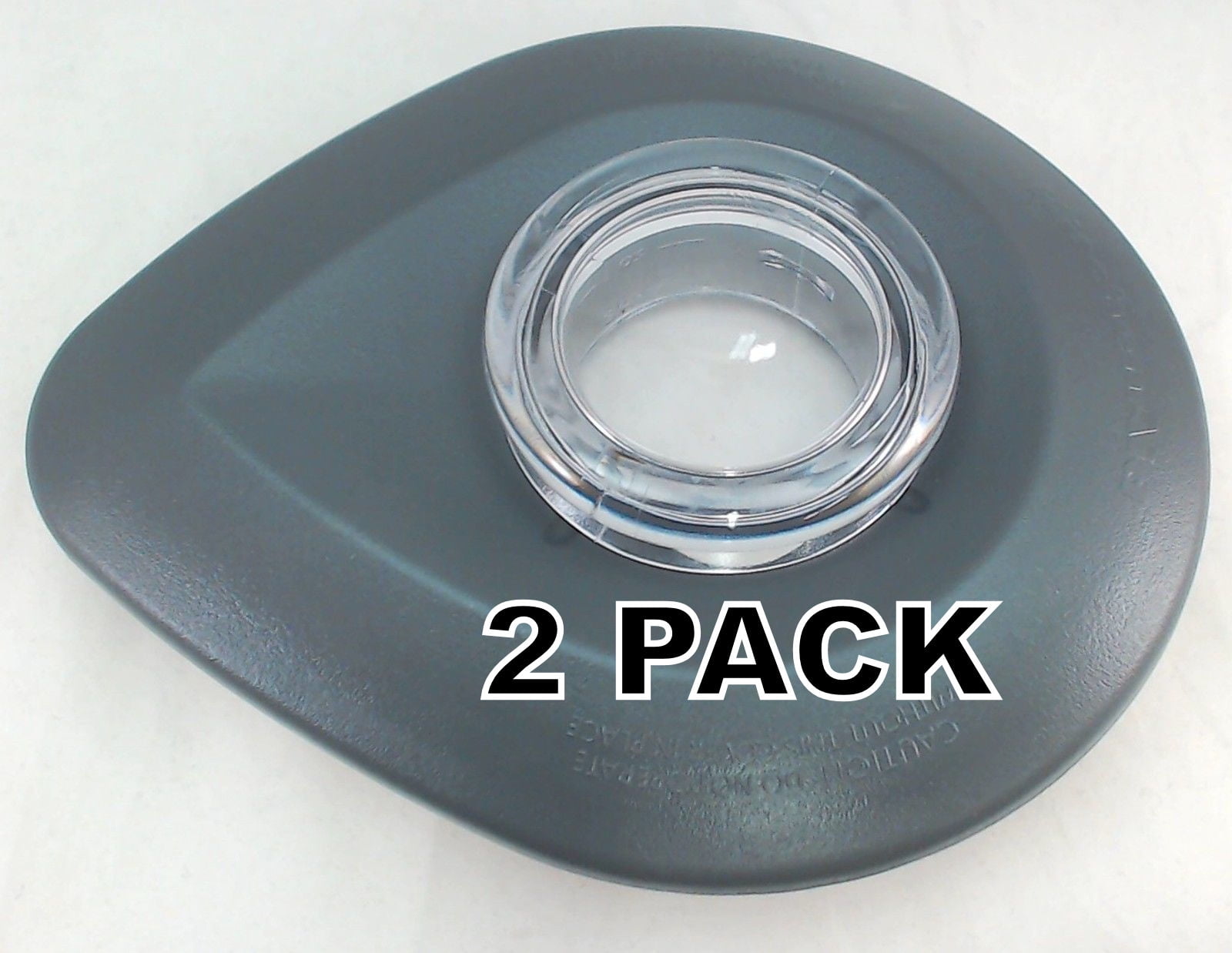2 Pk Blender Lid Assembly Includes Cap Charcoal Gray for KitchenAid ...
