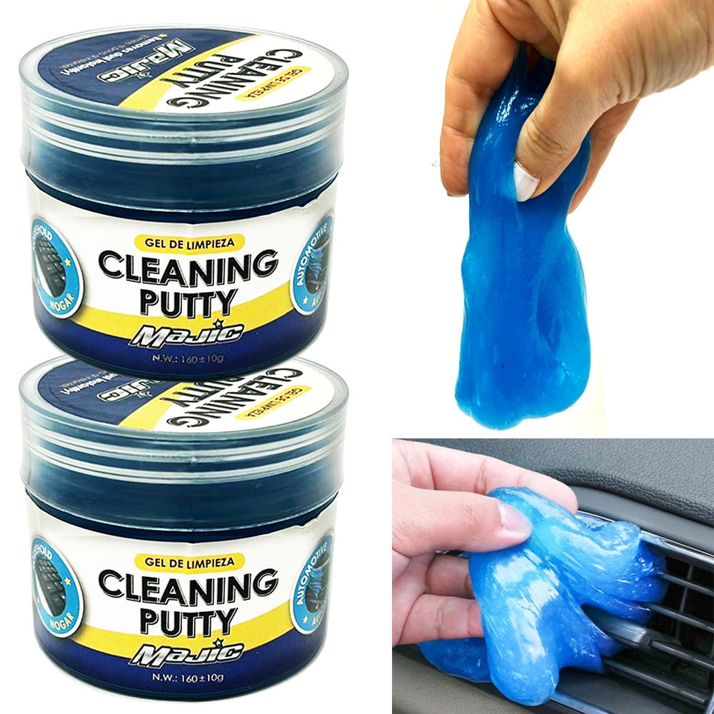 2 Pk Car Cleaning Gel Interior Detailing Auto Putty Dust Crevice ...
