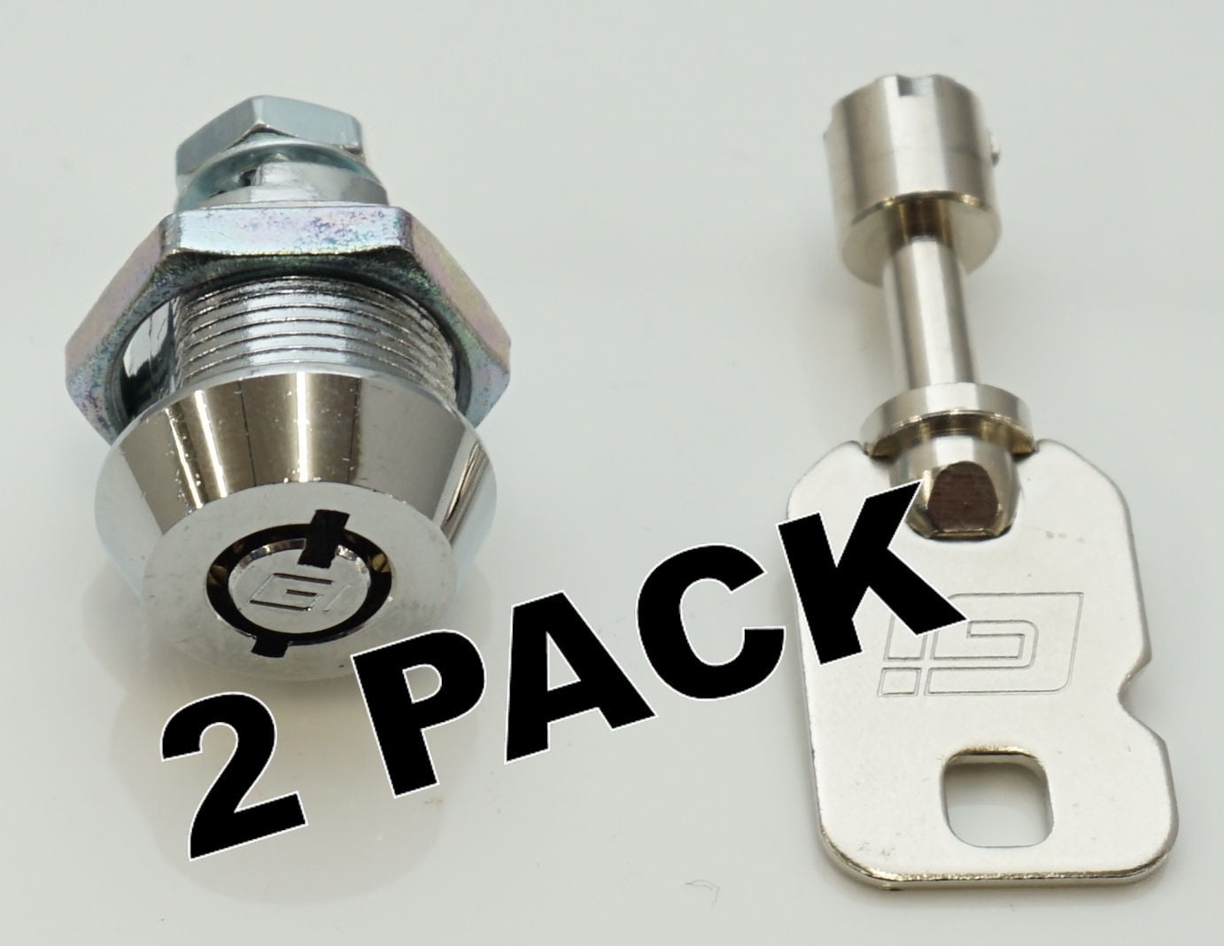 2 Pk, Commercial Laundry Coin Box Lock & Key, for Greenwald, 8-55-1 ...