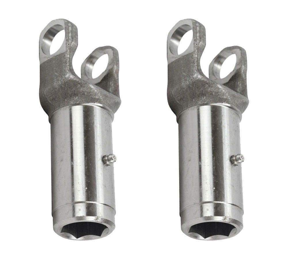 2 Pk DL-SY-1000 Heavy Duty Drive Shaft Slip Yoke - Steel Slip Yoke ...