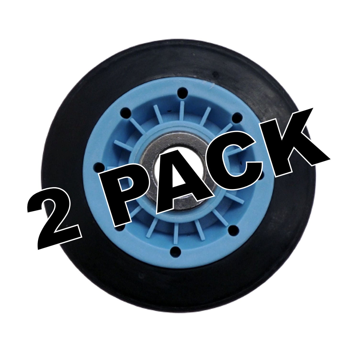 2 Pk, Dryer Drum Roller Assembly for LG, AP5669956, PS7321740 ...