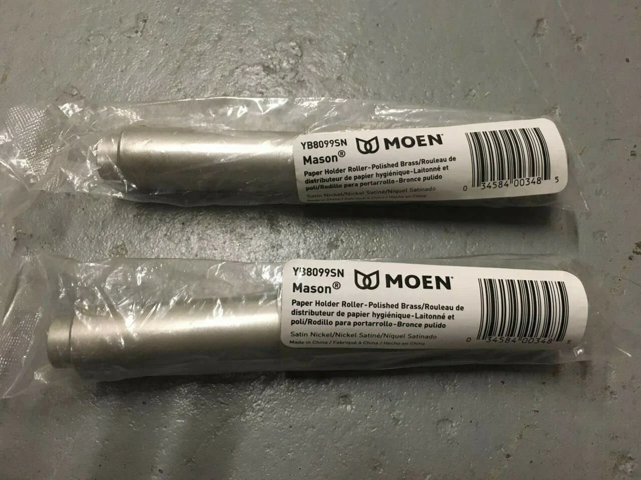 2 Pk Moen Mason Toilet Paper Holder Satin Nickel Yb8099Sn - Walmart.com