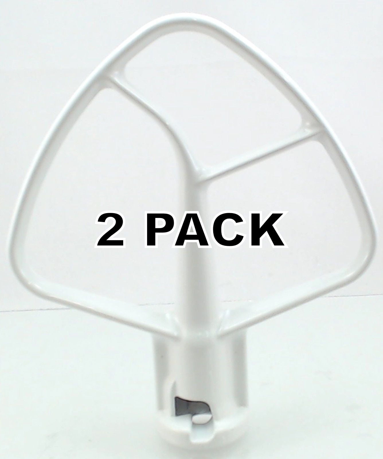 2 Pk, Stand Mixer, 4.5 QT Flat Coated Beater for KitchenAid K45B ...