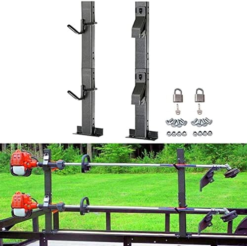 2 Place Locking Trimmer Rack Trim line Holder Fit for Open Landscape ...