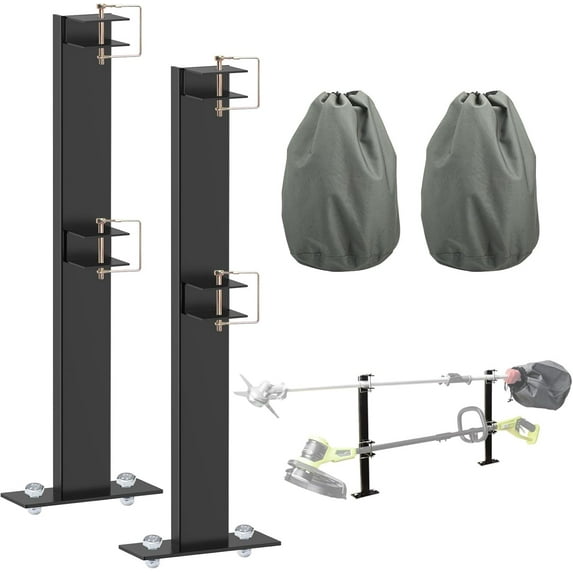 2 Place Weeder Trimmer Racks Holders Hold Carrier for Weeder/Extended ...