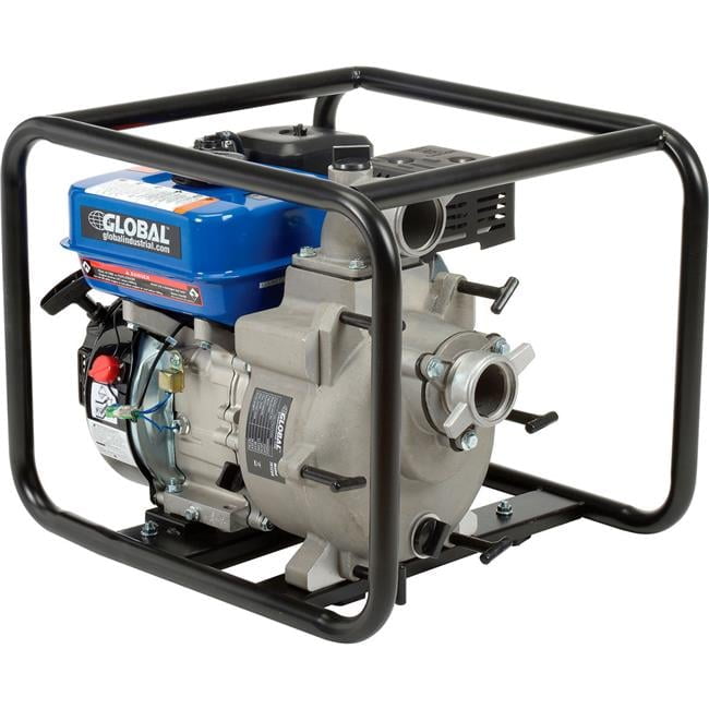 2 Plus Intake & Outlet, 7 HP Global Industrial GTP50A Portable Gasoline ...