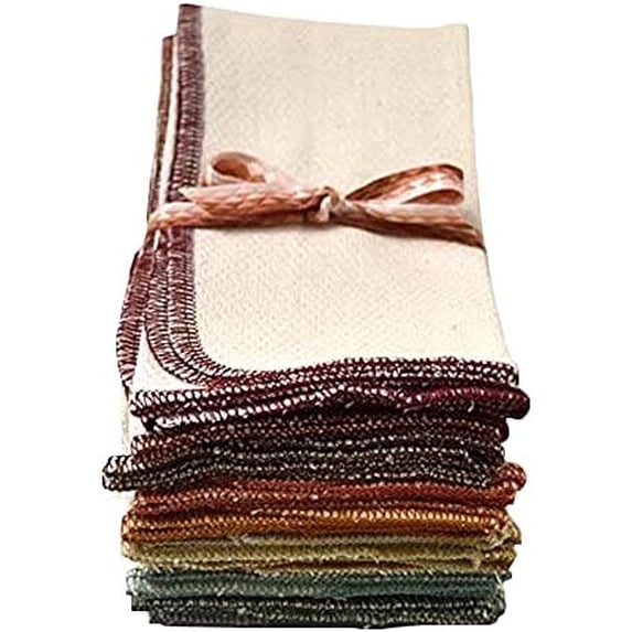 2 Ply 11x12 Inches Natural Unbleached Birdseye Paperless Towel Set of ...