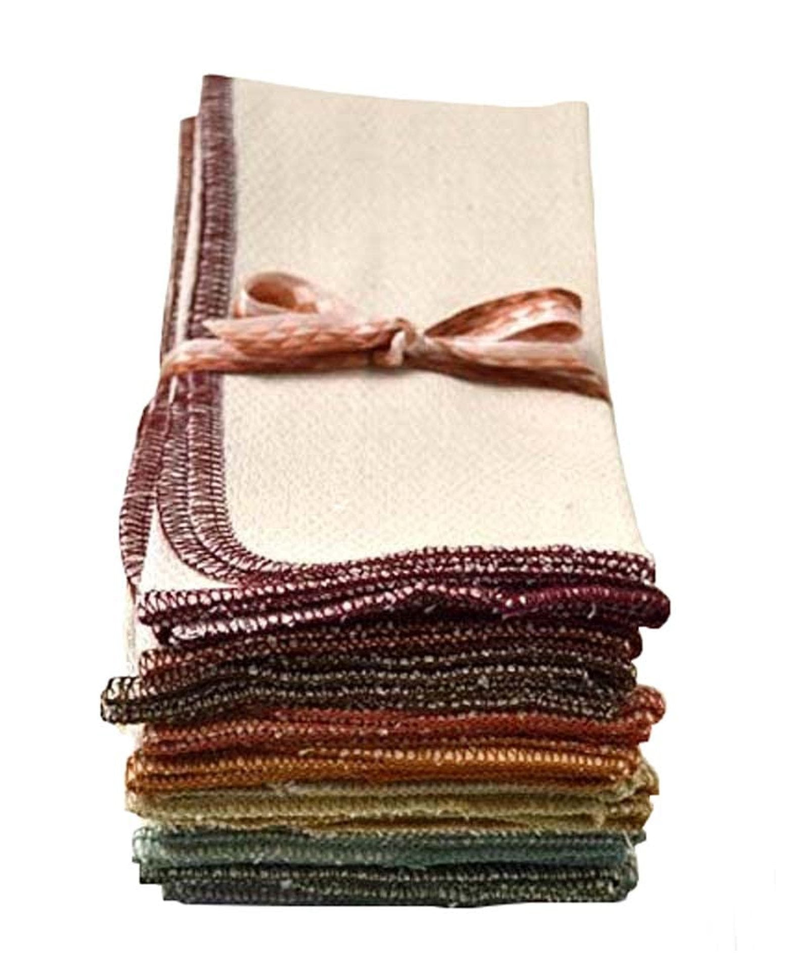2 Ply 11x12 Inches Natural Unbleached Birdseye Paperless Towel Set of ...