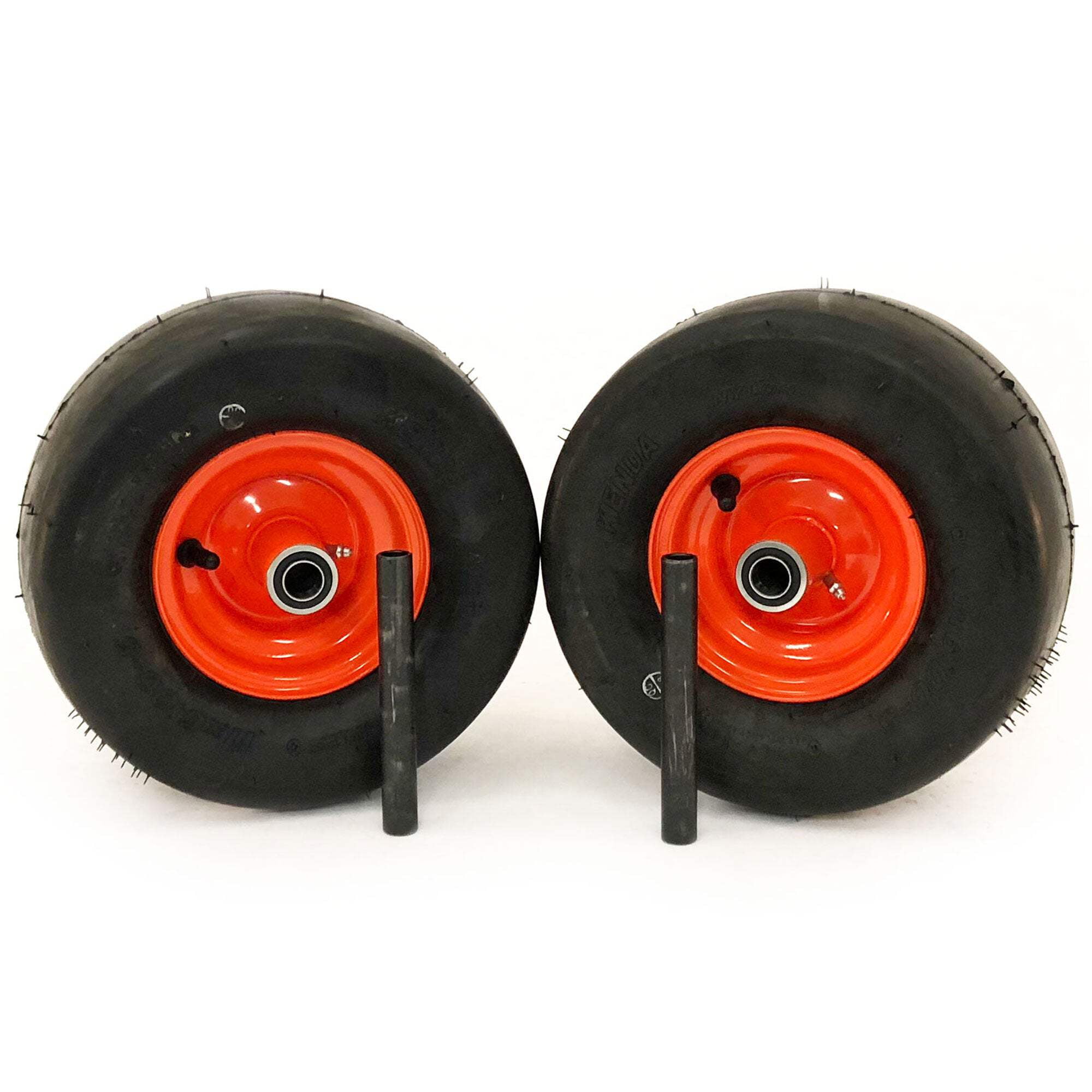 (2) Pneumatic Tire Assemblies 11x6.00-5 Fits Bad Boy MZ Magnum 022-8049 ...