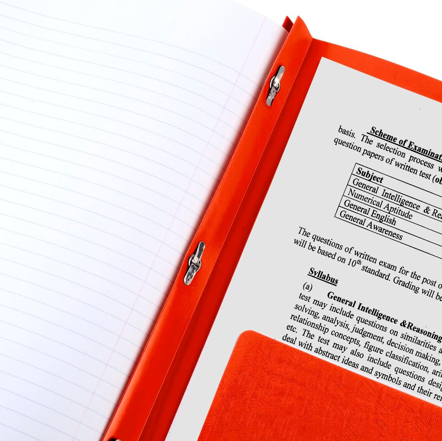 2-Pocket Folder, Plastic Folder with Stay-Put Tabs and Prong Fasteners ...