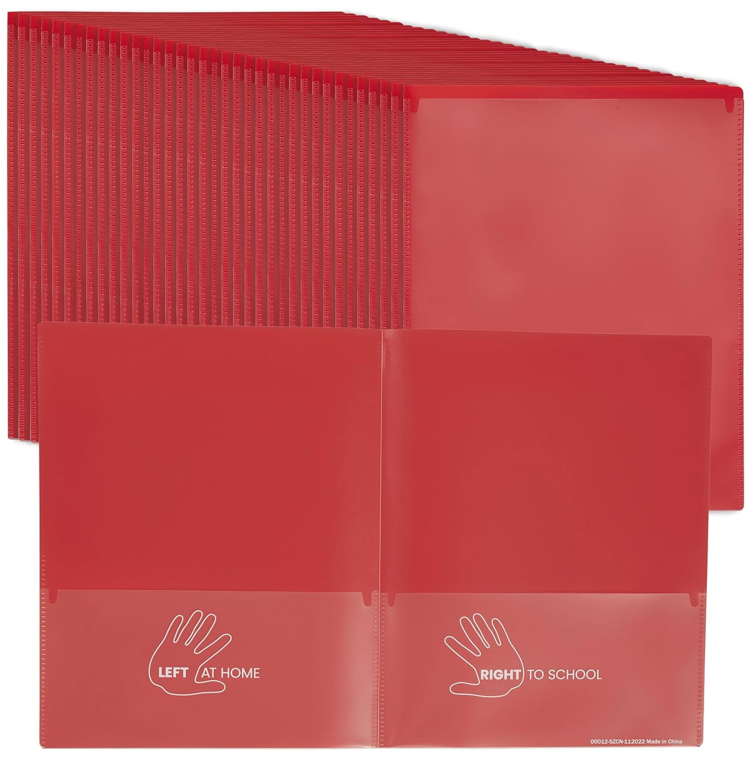 2-Pocket Parent-Teacher Classroom Communication Folder, School Supplies ...