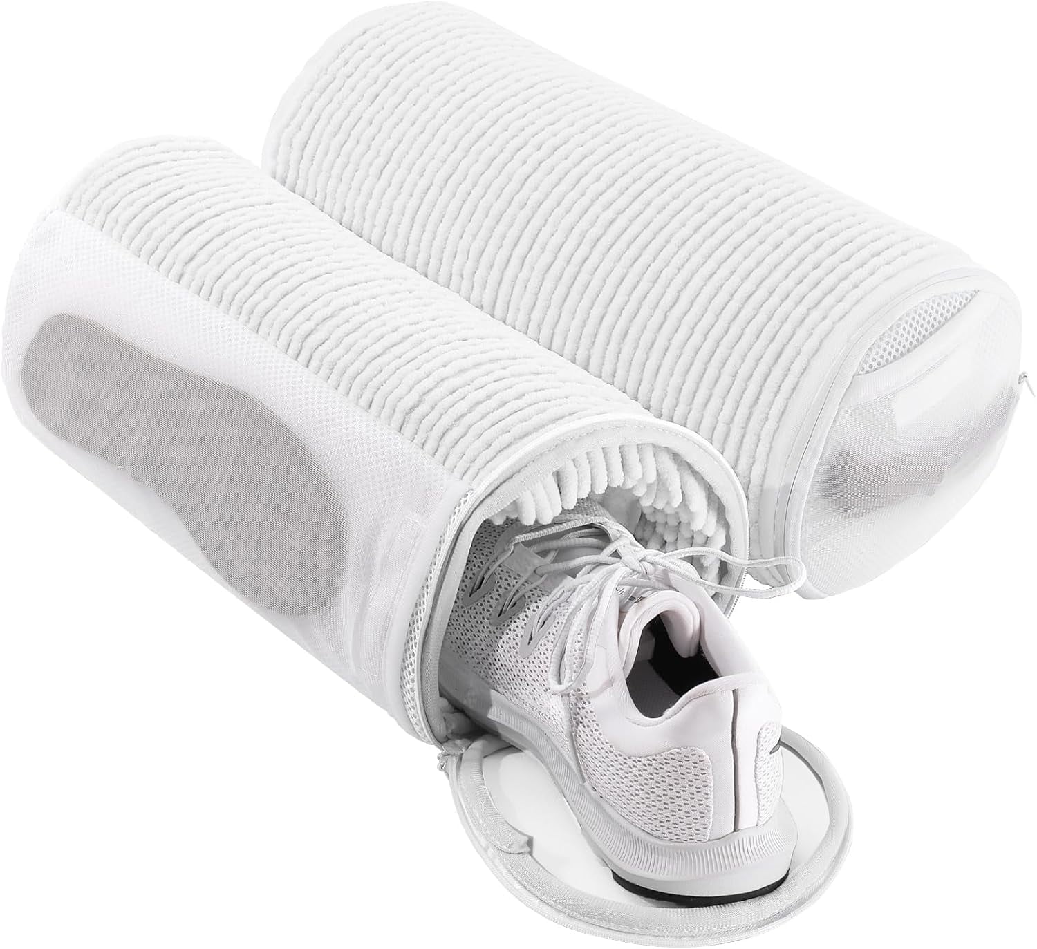 with 2 Pockets - Wash Laces, Insoles & Socks All-in-One Shoe Laundry ...