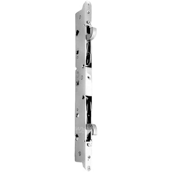 2-Point Double Hook Sliding Door Lock, Center Drive, No Faceplate 9-7/8 ...