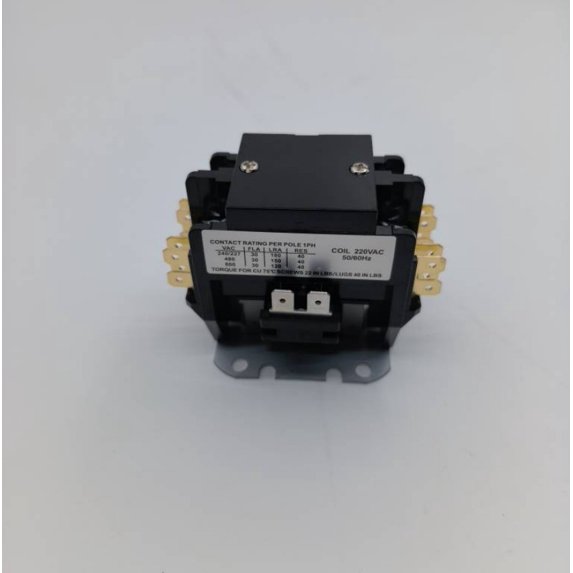 2 Pole Hvac Motor Contactor Furnace Relays Air Conditioner Condenser ...