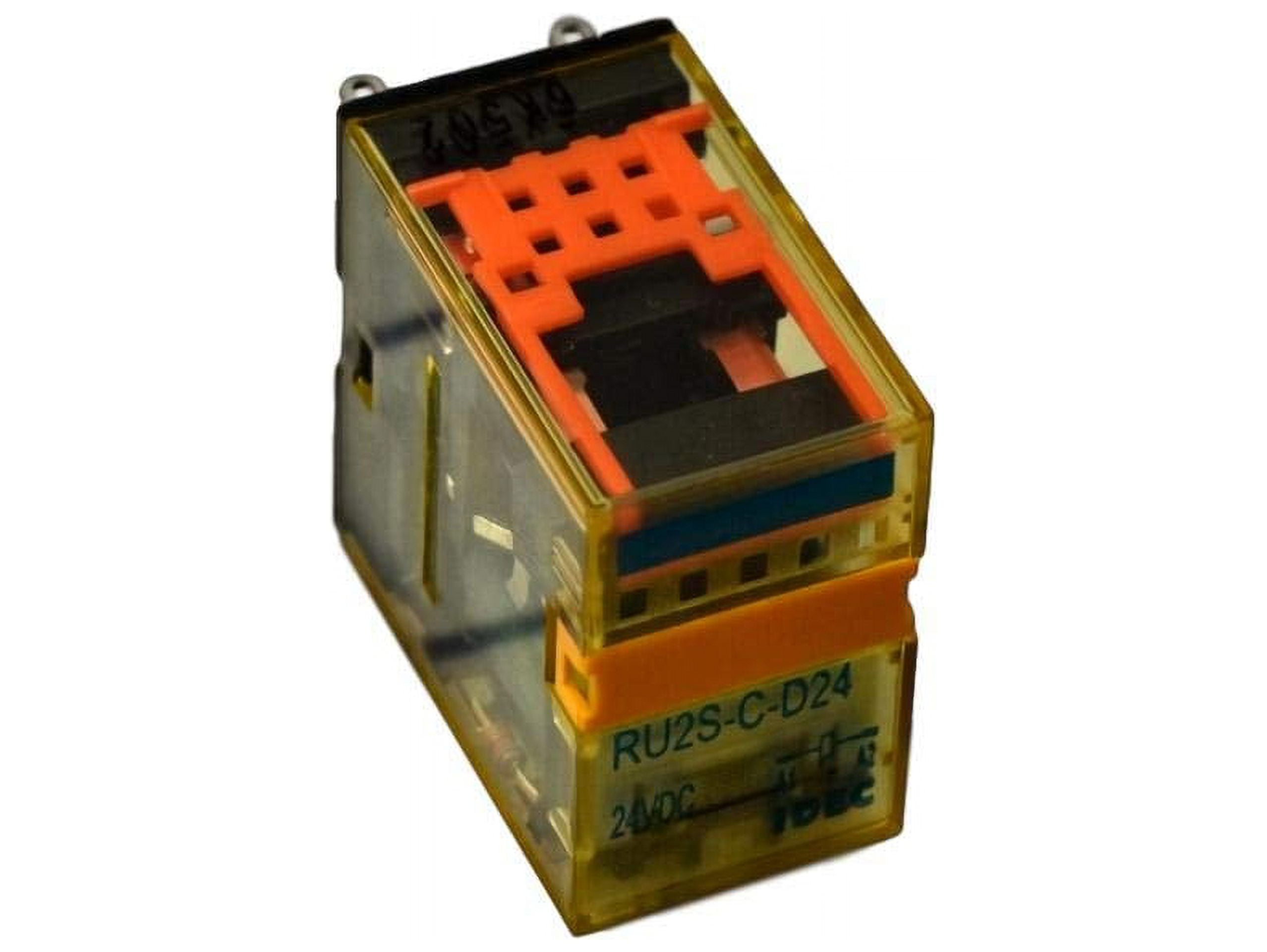 2 Poles DPDT, 24 VDC Coil Voltage, NO Latching Lever, Plug in Terminal ...