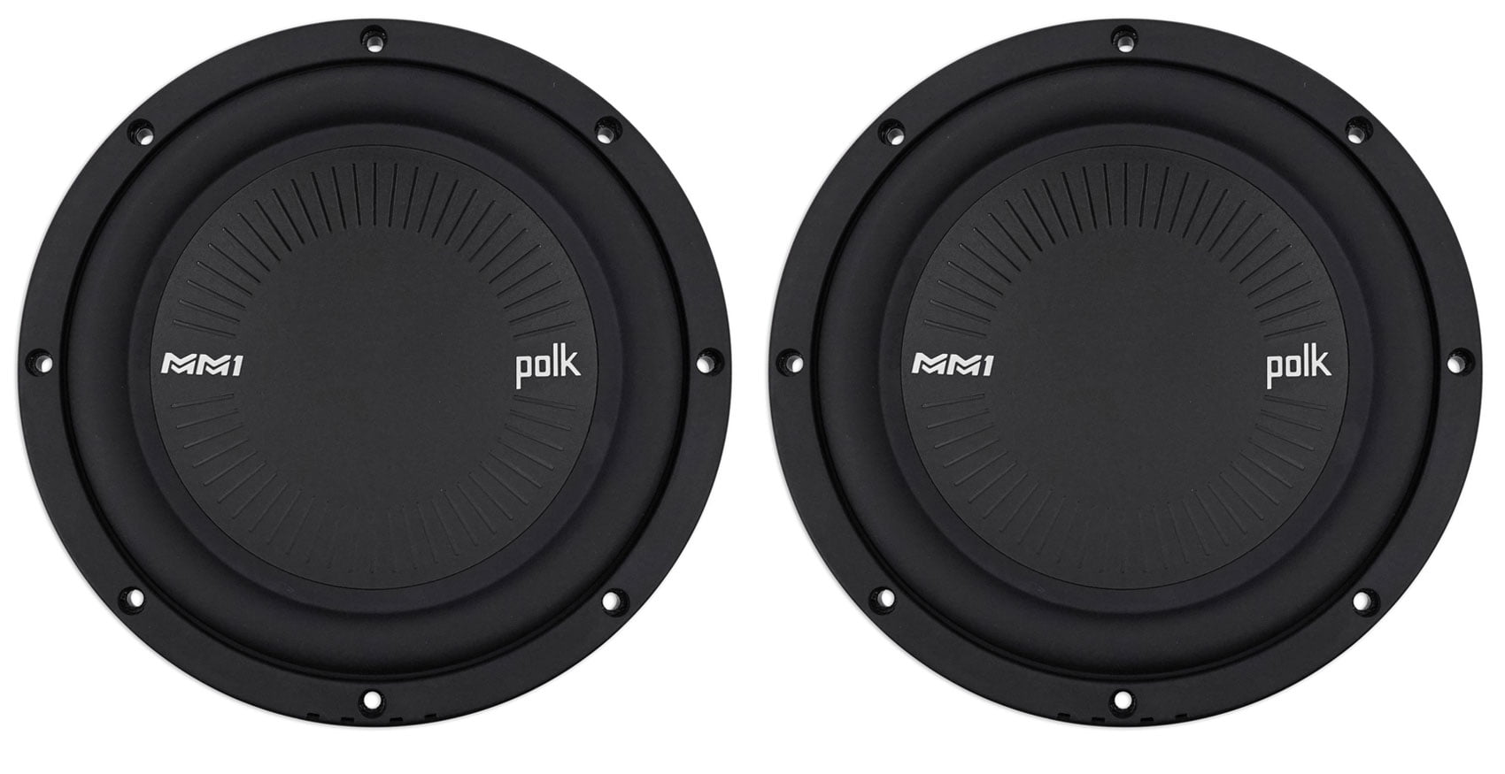 (2) Polk Audio MM842SVC 8” 900 Watt 4-Ohm Car/Marine Boat Audio ...
