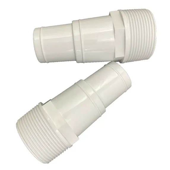 2 Pool Filter Pump Hose Adapter 1-1/4-1 1/2 Thread 1.5 Fitting ...
