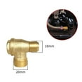 2 Port Brass Male Threaded Check Valve Connector Tool For Air ...
