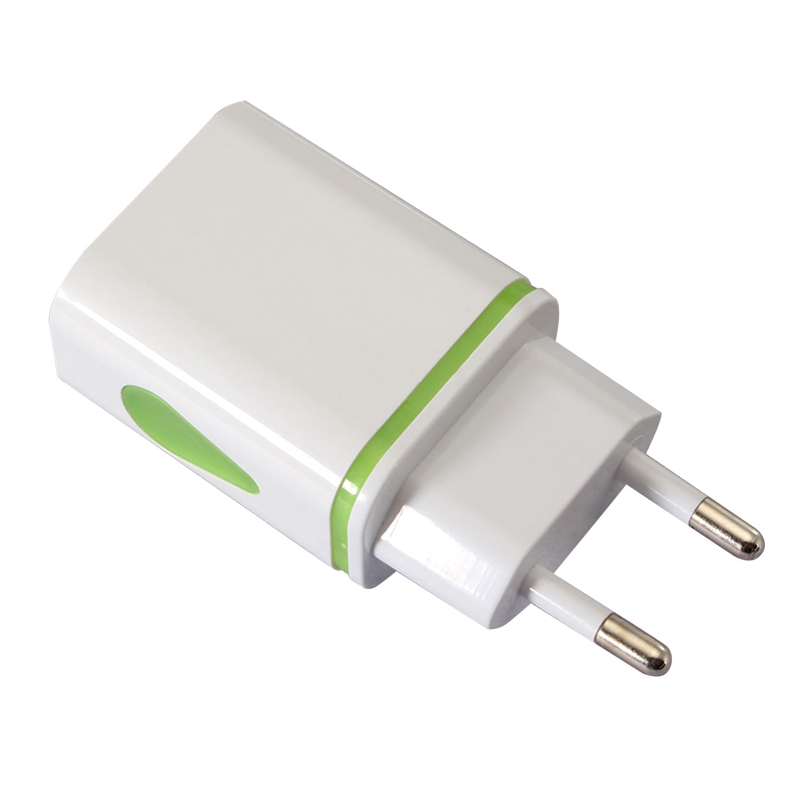 2-Port Charging USB Hub Wall-mounted Water Drop-Shaped Light-Emitting ...