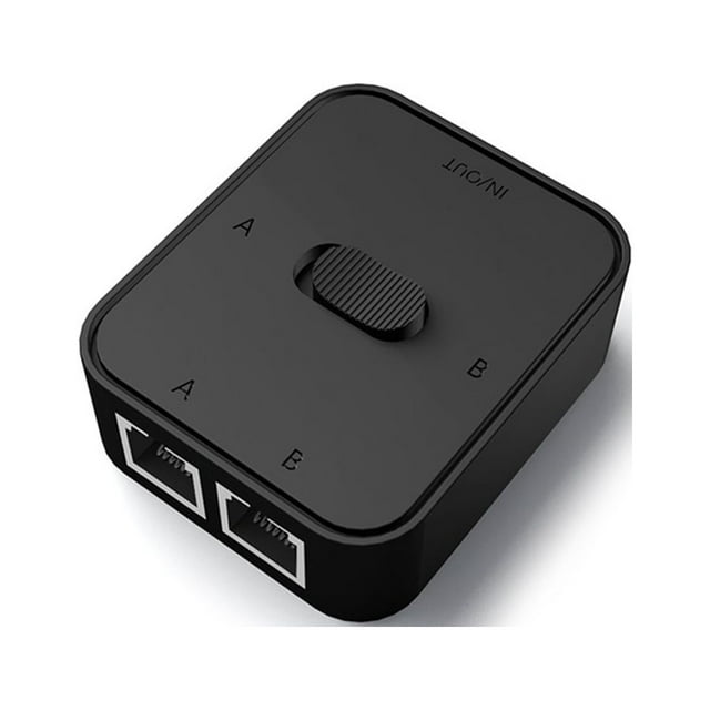 2 Port Desktop 1000 Mbps Network Switch Gigabit Fast RJ45 CAT6 Ethernet ...