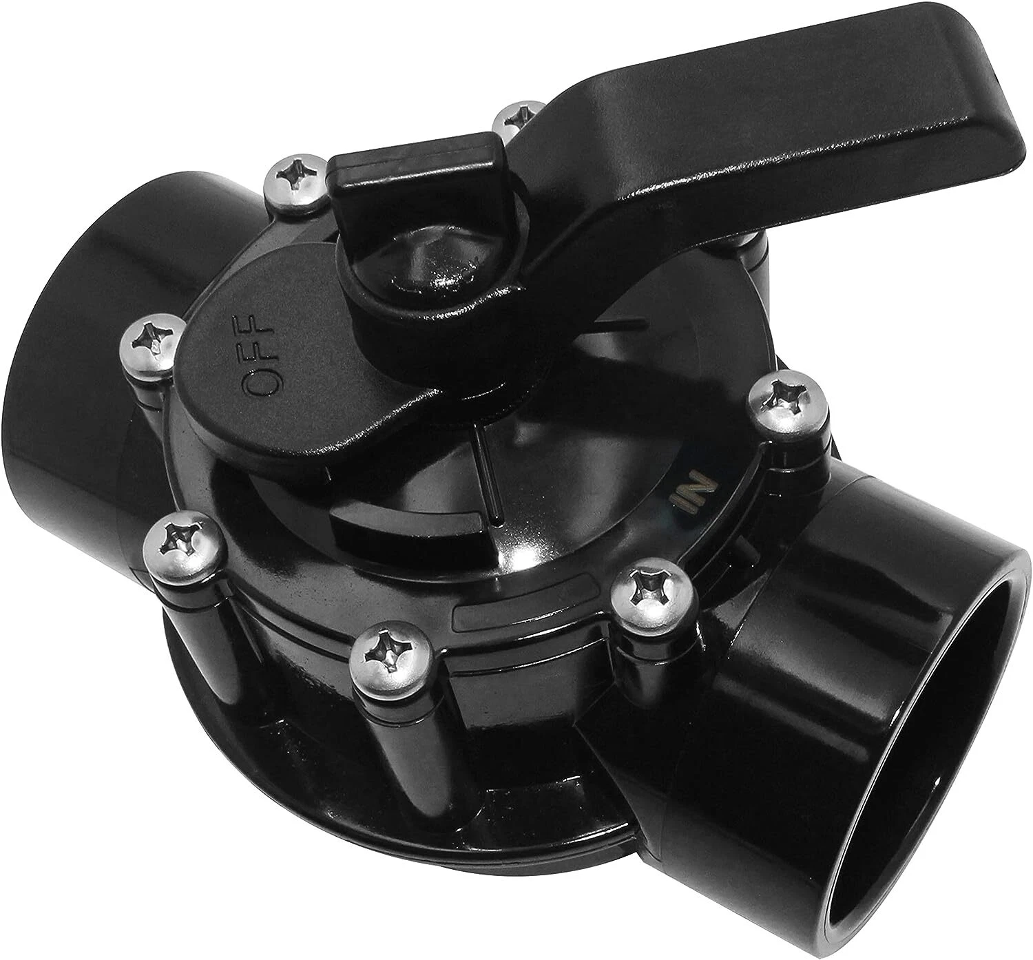 2-Port Diverter Valve Positive Seal Compatible with 2 Inch and 2.5 Inch ...