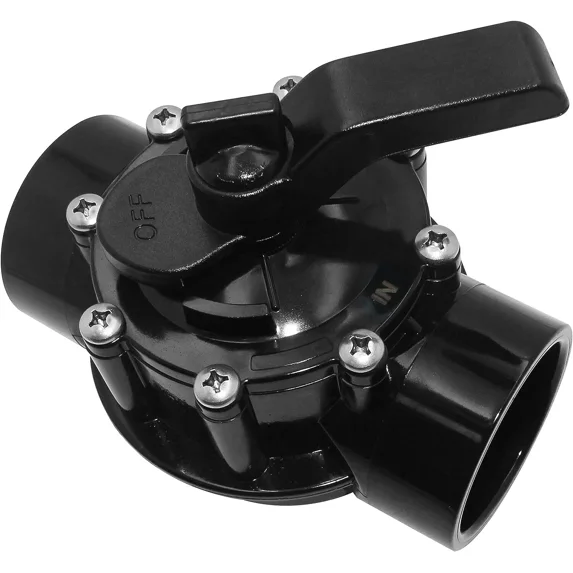 2-Port Diverter Valve Positive Seal Compatible with 2 Inch and 2.5 Inch ...