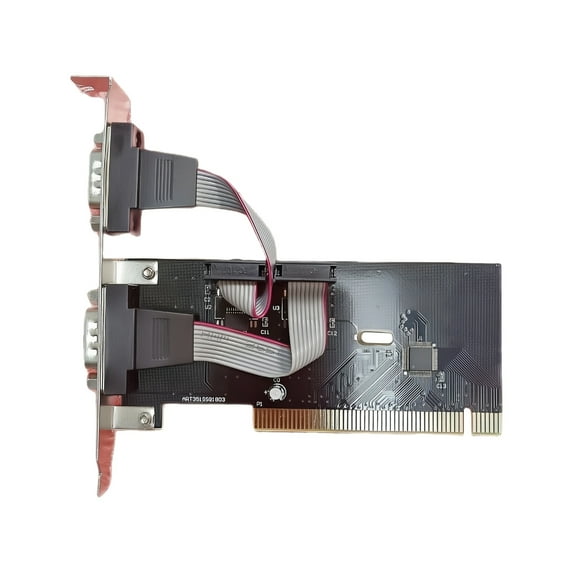 2 Port PCI to RS232 Serial Port Card Expansion for Automation Control ...