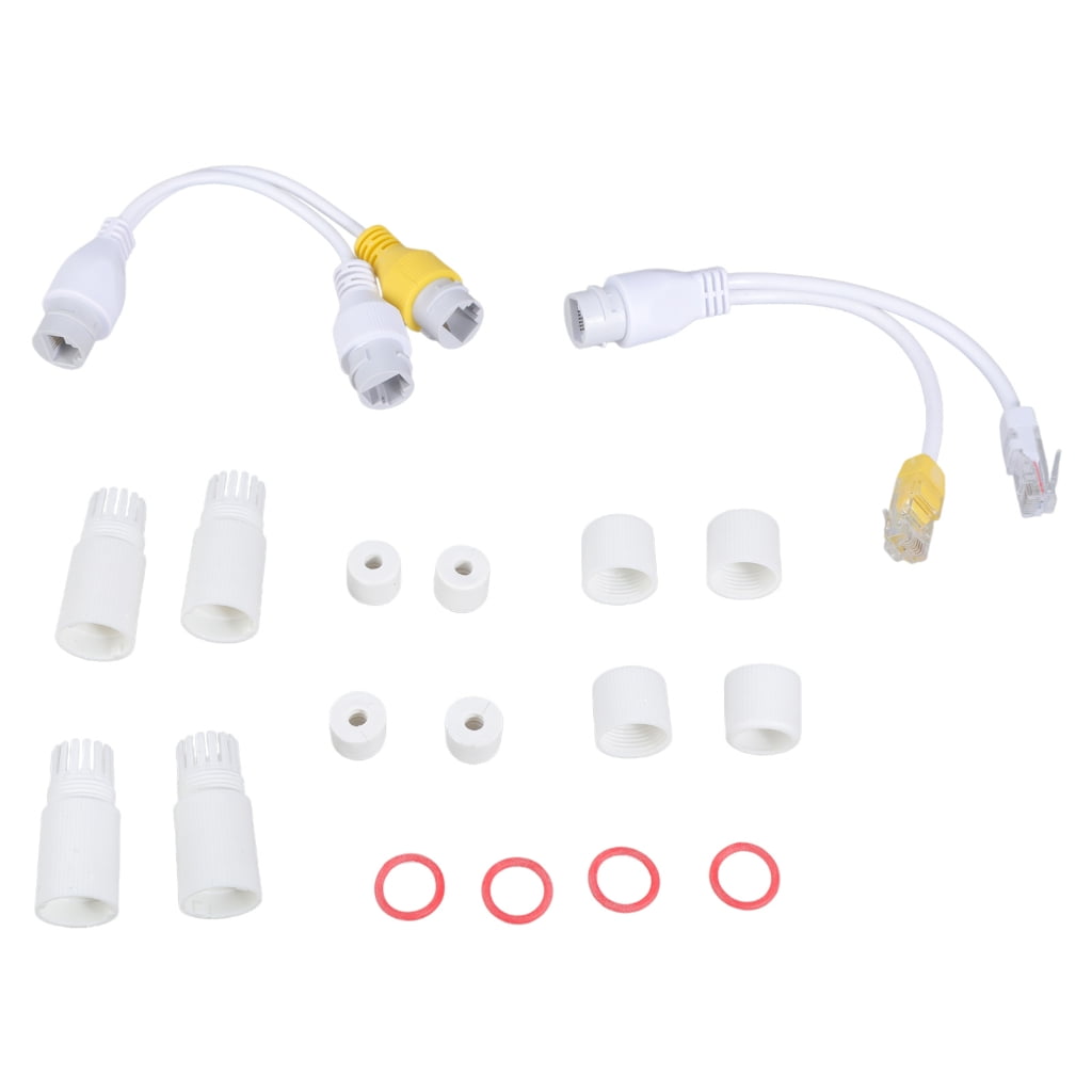 2 Port POE Cable Passive Power Over Ethernet Adapter Cable POE Splitter ...