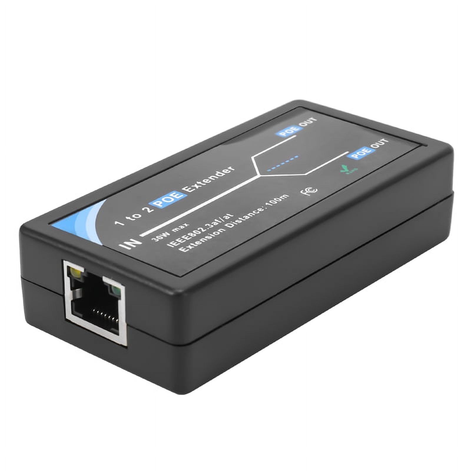 2 Port POE Extender 10/100Mbps with IEEE 802.3Af Standard Input ...
