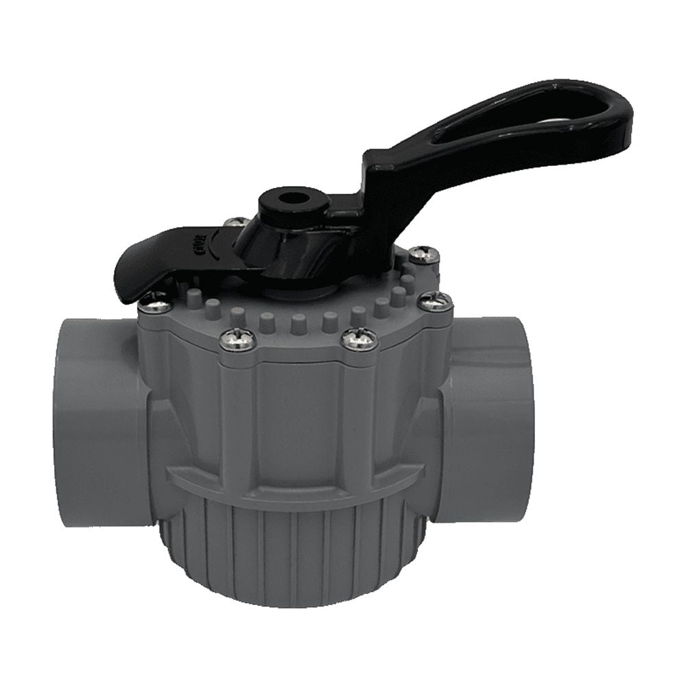 2-Port Pool Valve CPVC 2-1/2" (spt) x 2" (soc) - Walmart.com