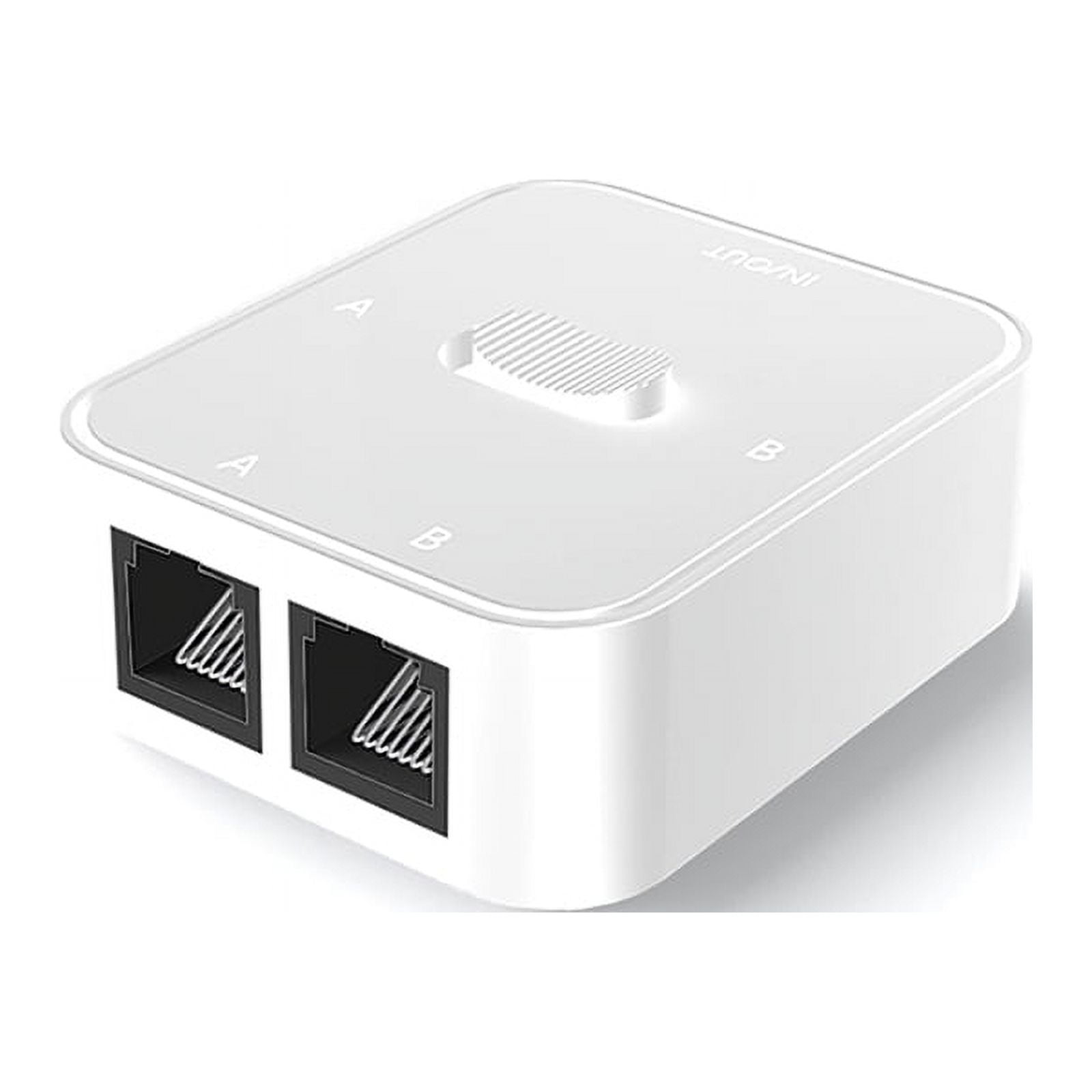 2 Port RJ45 LAN CAT6 Switch 1000Mbps 2 in 1 Out /1 in 2 Out 2 in 1 ...