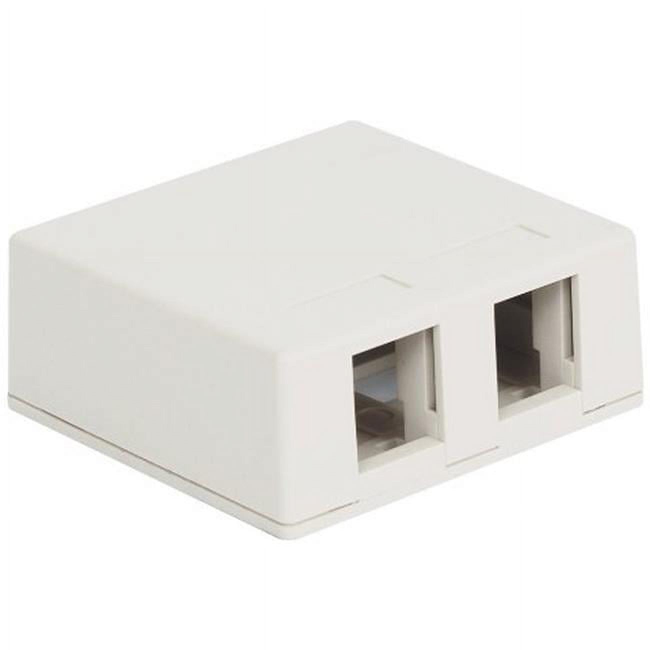 2-Port Surface Mount Box, Bulk - White - Walmart.com