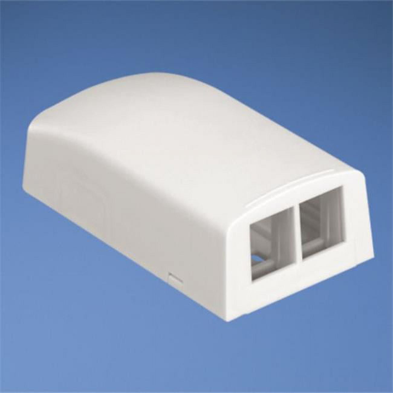 2-Port Surface Mount Box, Off White - Walmart.com
