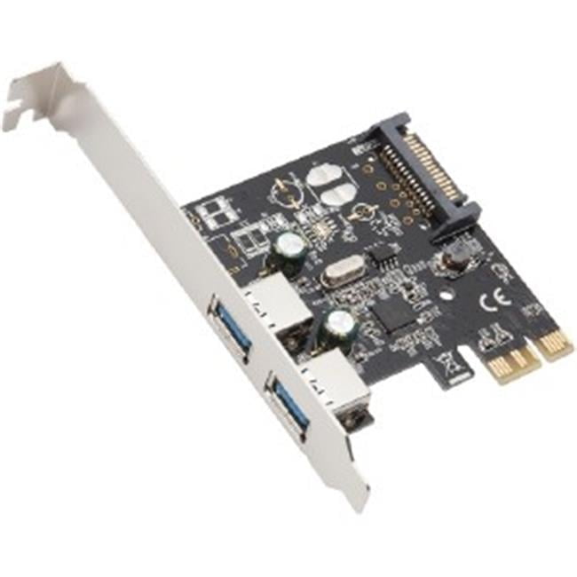 2-Port USB 3.0 PCI-Express Card, x1, Revision 1.0; Renesas Chipset with ...