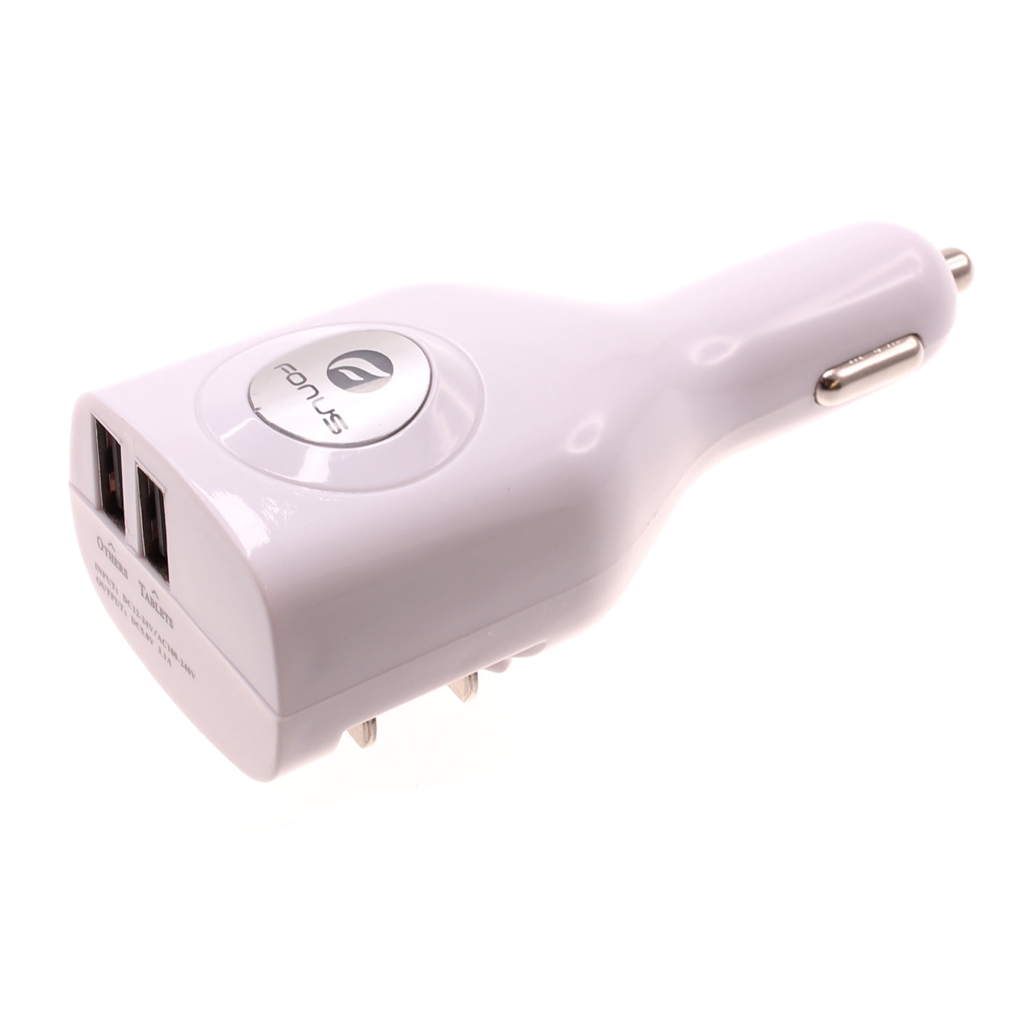 2-Port USB Car Home Charger for Cricket Vision Plus/Innovate E 5G - 2 ...