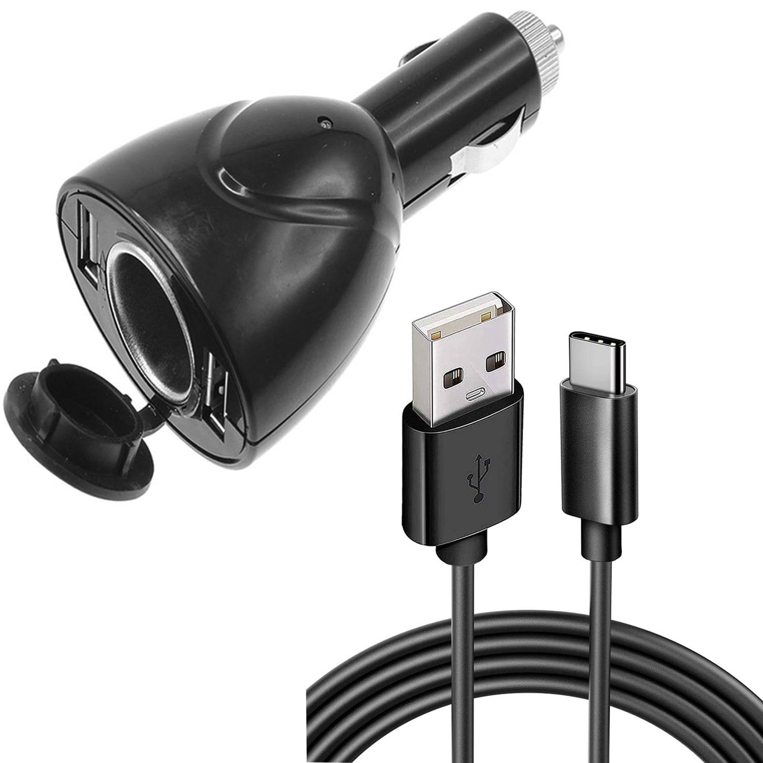 2-Port USB Charger for T-Mobile REVVL 6x Pro 5G/6 PRO 5G - 6ft Type-C ...