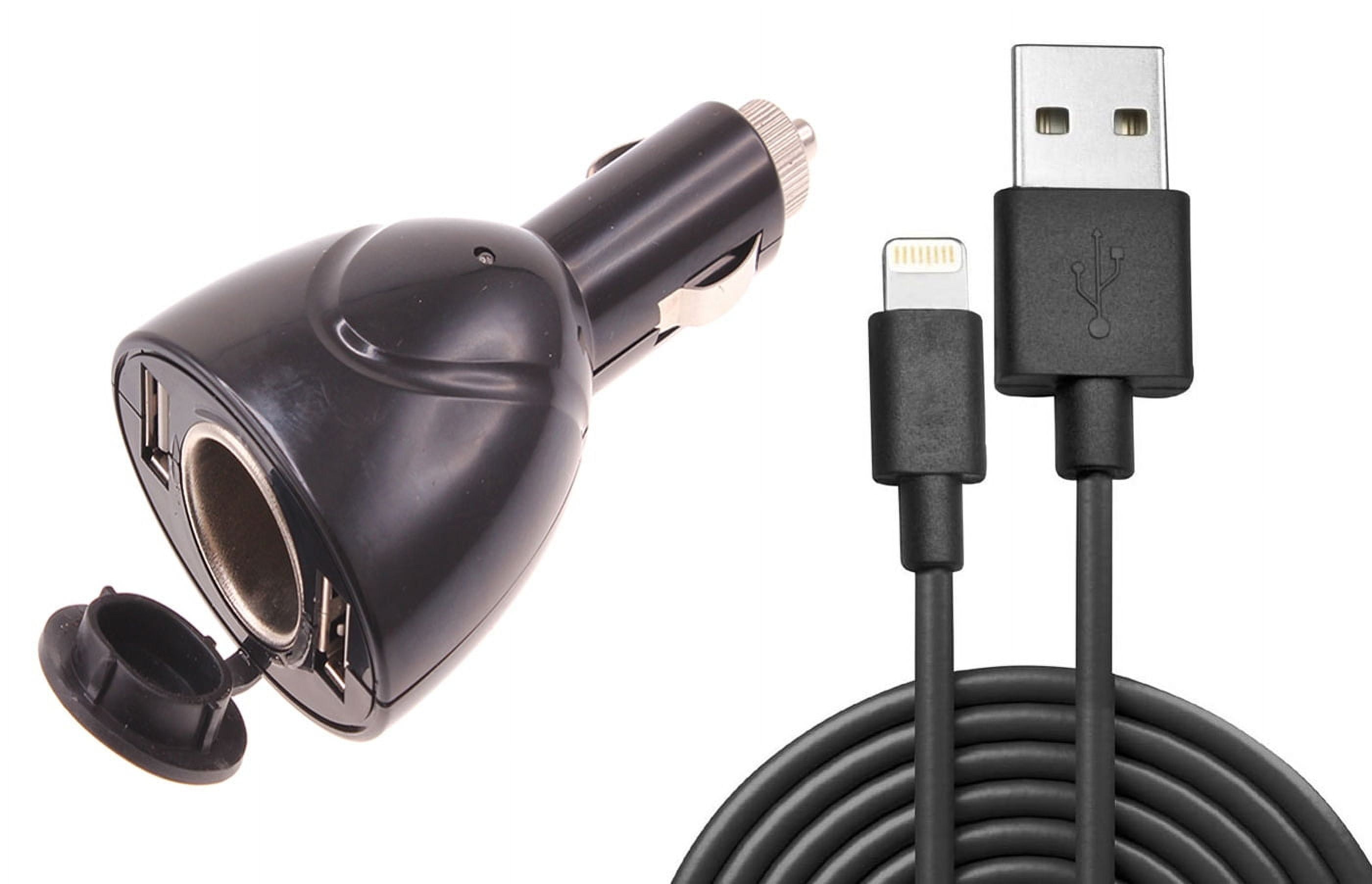 2-Port USB Charger for iPad Mini 7.9" (1st/2nd/3rd/4th/5th Gen) - 6ft ...
