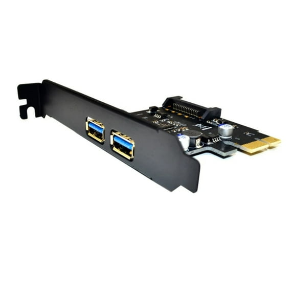 2 Port USB PCIE Card Power 2 Port PCIe USB3.0 Charging Expansion Card ...