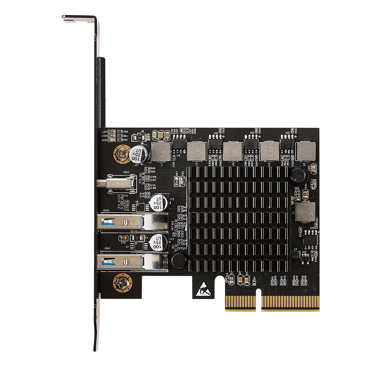 2 Port USB Type A 3.2 and Single Port USB-C 3.2 Gen 2x2 PCI-e Gen 3 x4 ...