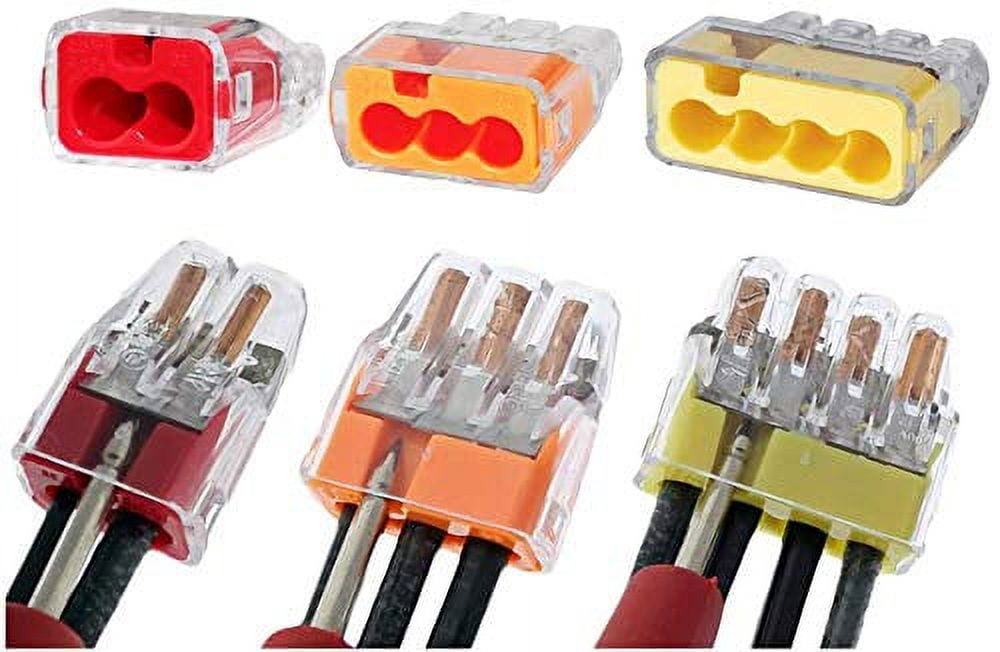 2-Port x10, 3-Port x10, 4-Port x10, Non-Twist Connector for Solid ...