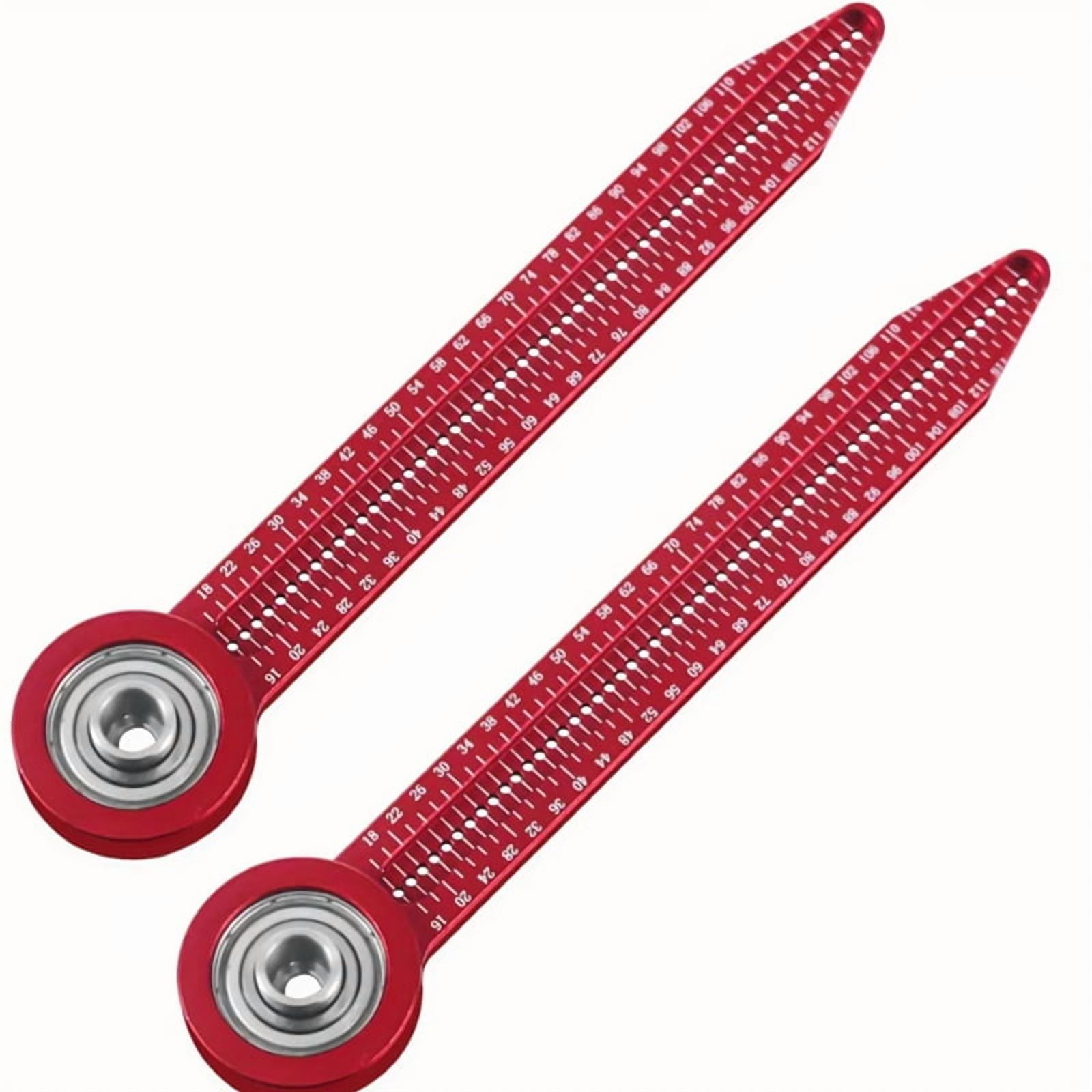 2 * Portable Woodworking Compass Marking-Red - Walmart.com
