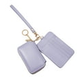 2. Portable Wristlet Wallet with Keychain & Zippered Pouches, Card ...