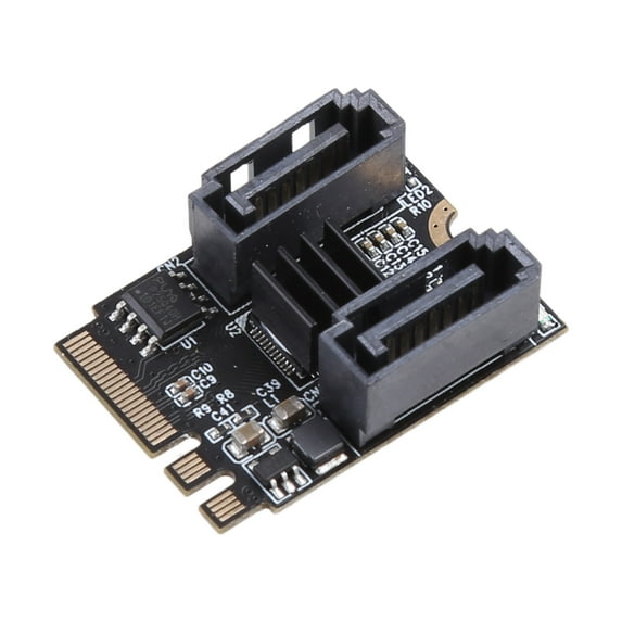 2 Ports for M.2 A for + E for to 3 Adapter for Computer Driver Card ...