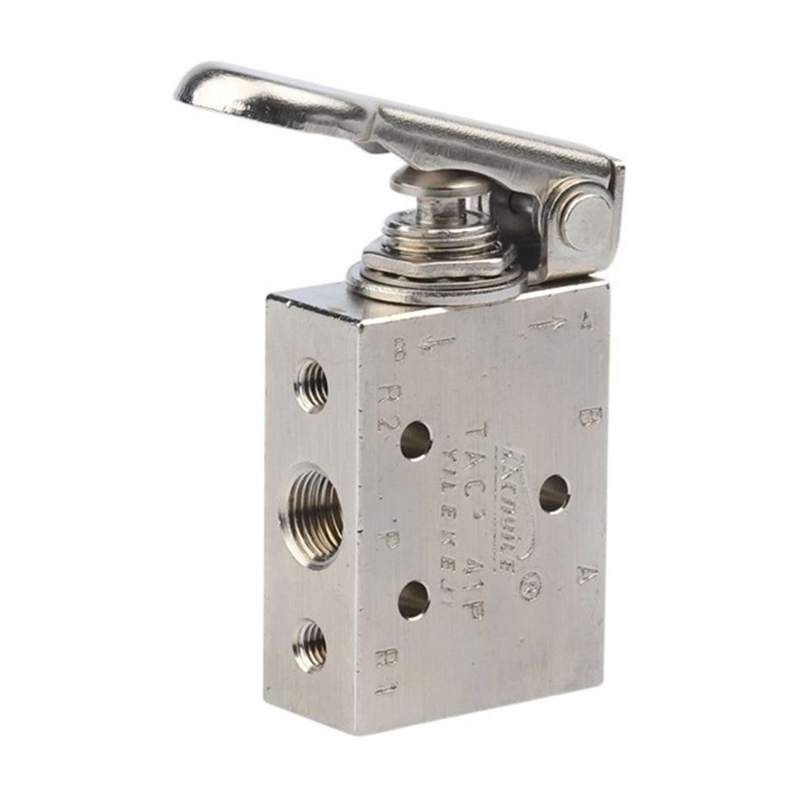 2 Position 5 Way Pneumatic Valve, Spring Return Air Control Pneumatic ...