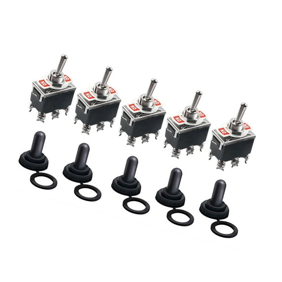2 Position Marine Toggle Switches 12V Water Resistant Screw Terminal ...