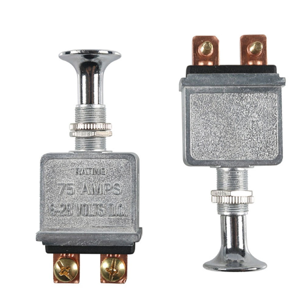 2 Position Push Pull Switch For Trucks Cars Marine Vehicles - Walmart.com