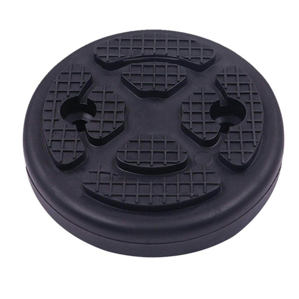 2 Post Car Lift Rubber Lifting Pad Round Support Block for Auto Shop ...