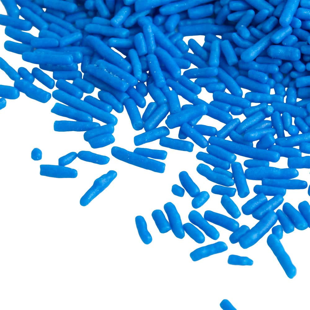 2 Pounds BLUE Sprinkles BULK Jimmies - Gender Reveal Or Baby Shower ...