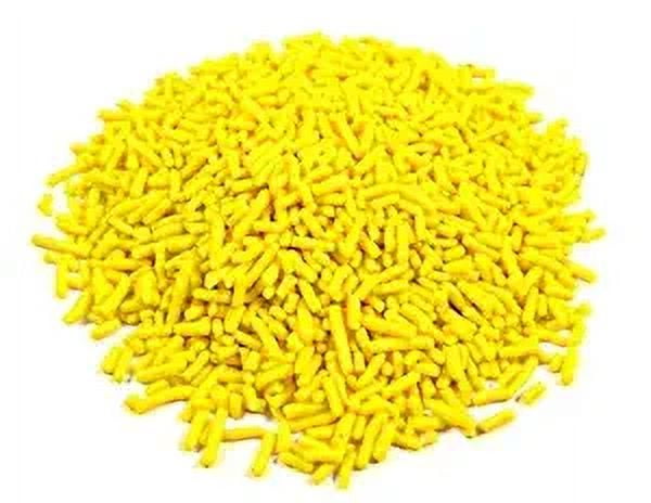 2 Pounds Yellow Sprinkles BULK Jimmies - Edible Cake Cupcakes Dessert ...